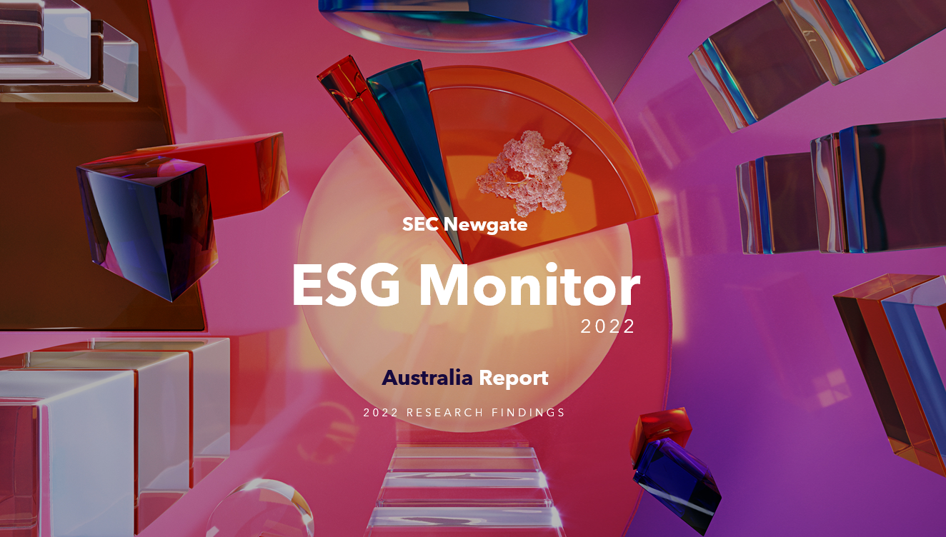 Stay the course on Australian ESG Action - SEC Newgate ESG Monitor